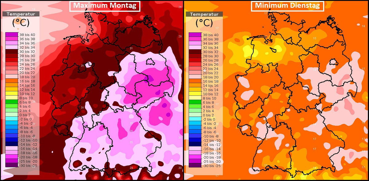 Ende der Hitzewelle in Sicht? - Wetterdienst.de